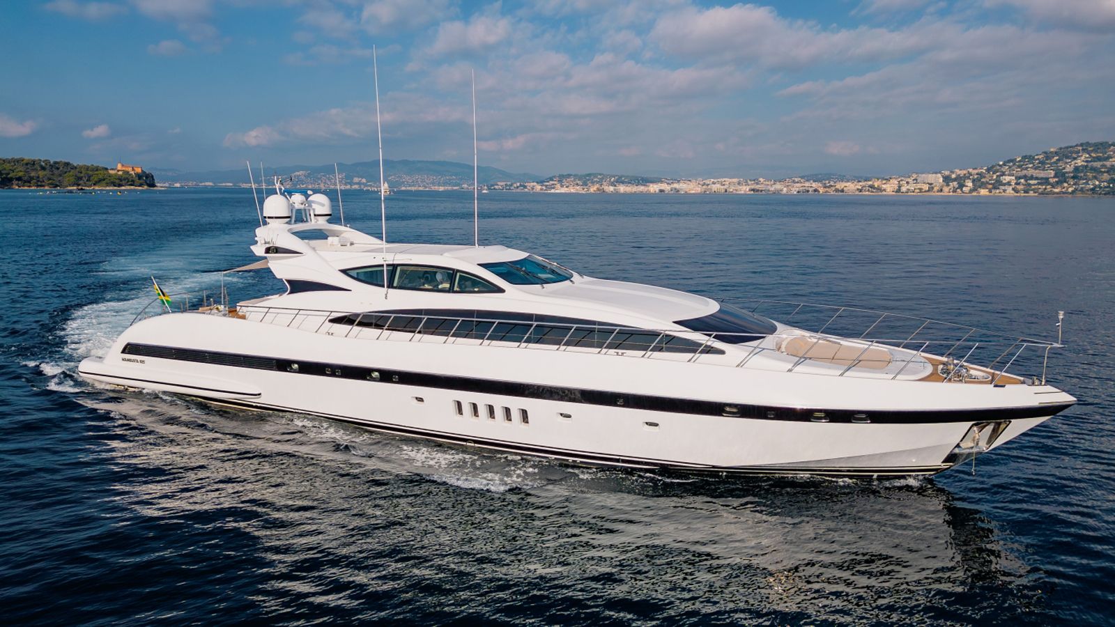31m Overmarine open motor yacht Mach 2 sold